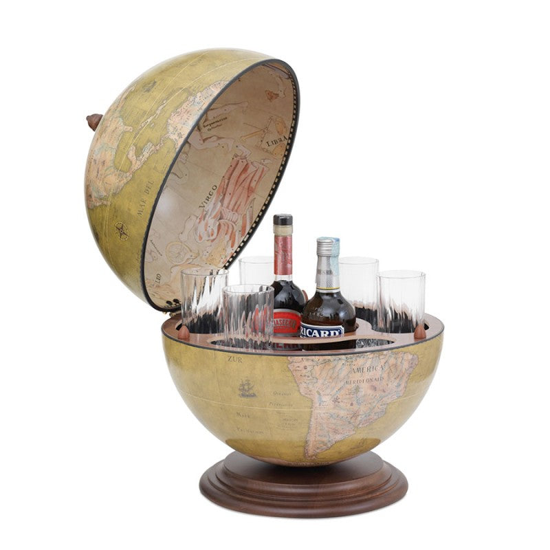 Barglobe Giove Olive Green Table model - Residencia Interior ...